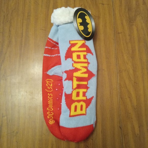 DC Comics | Underwear & Socks | New Batman Slipper Socks Non Slip ...
